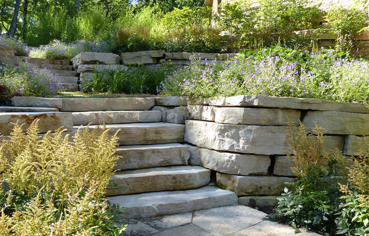 Retaining walls form and function - Van Zelst