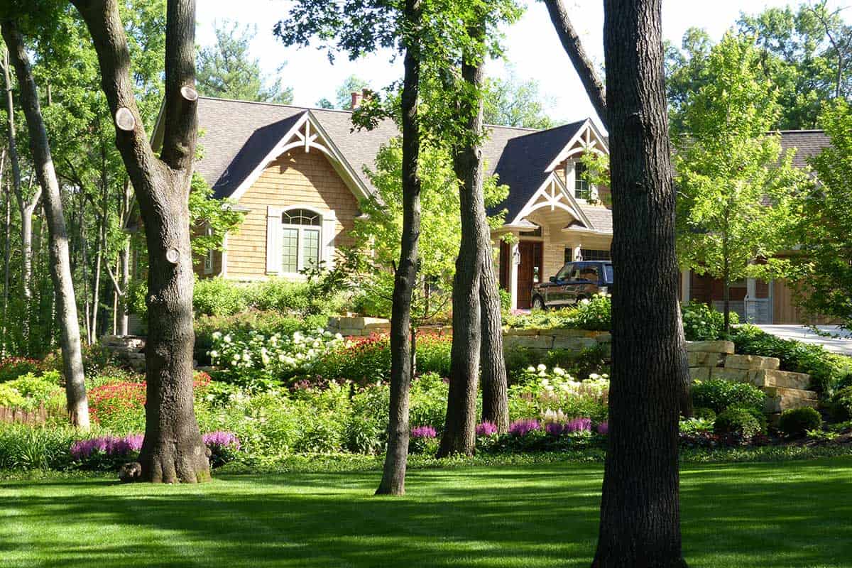 Woodland Landscape in Bull Valley IL - Van Zelst