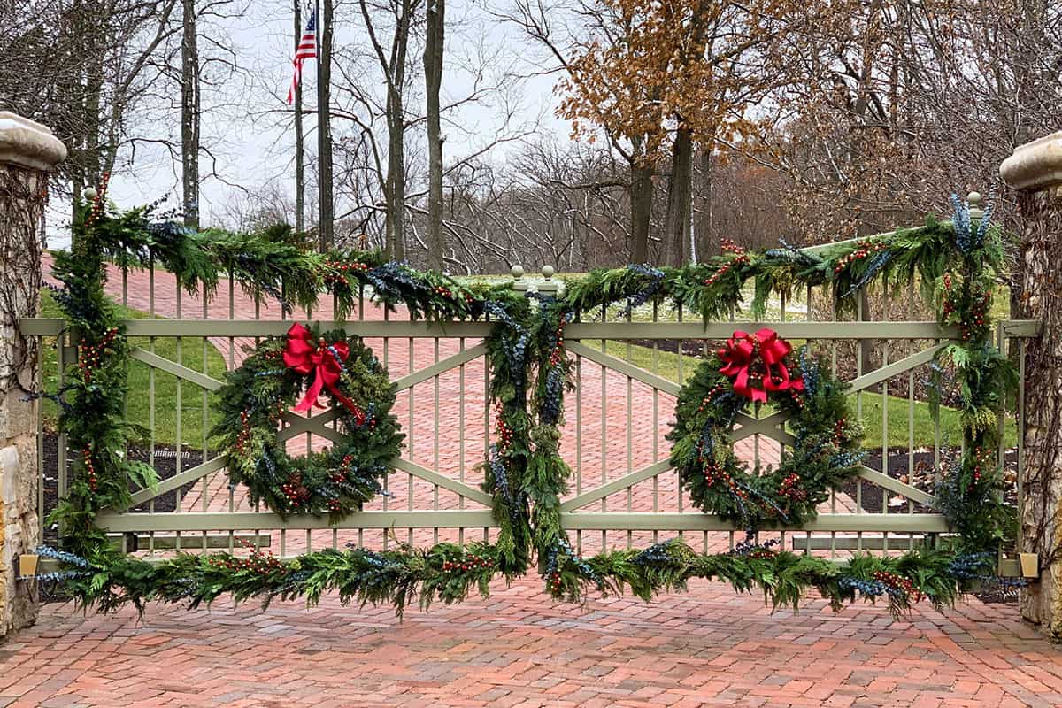 A Welcoming Holiday Landscape - Van Zelst